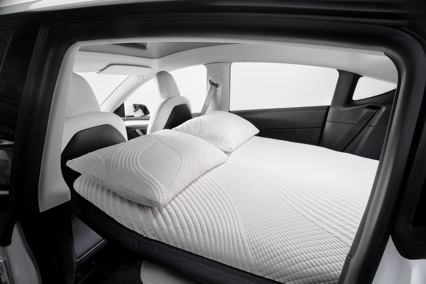 Tesla Model Y Mattress | Hotel Comfort for Your Tesla | Snuuzu